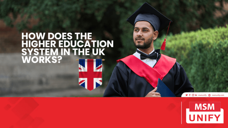 How does the Higher Education System in the UK works? | MSM Unify
