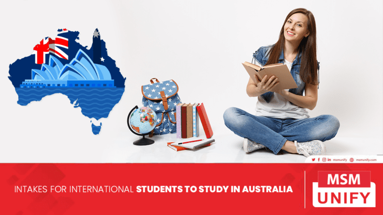 Intakes for International Students to study in Australia | MSM Unify