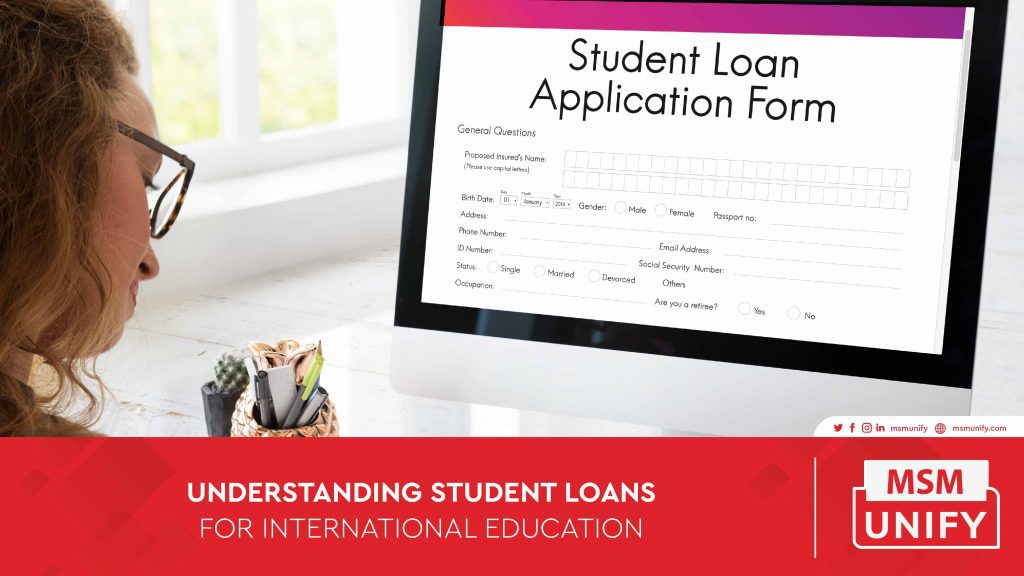 Student Loans for Studying Abroad Explained | MSM Unify