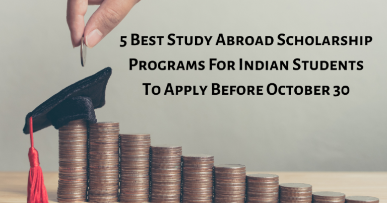 5 Study Abroad Scholarship Programs To Apply Before October 30