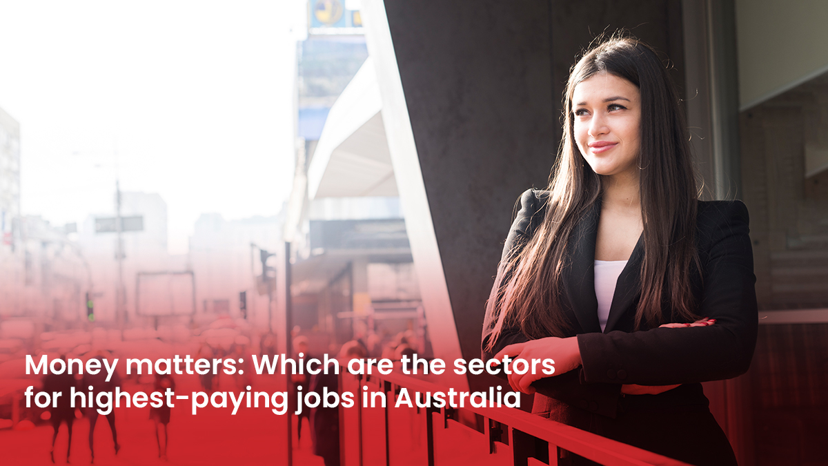 Which are the sectors for highest paying jobs in Australia